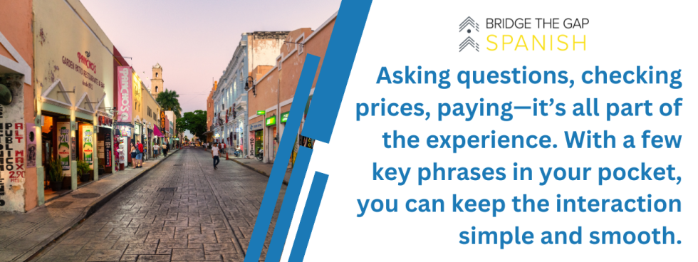 MUST-HAVE Simple Phrases For Shopping in Spanish